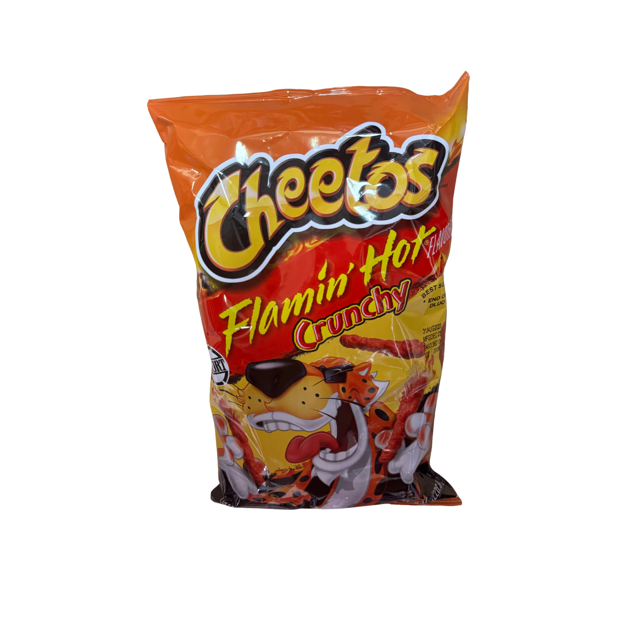 Cheetos Flamin Hot Crunchy 226g – Candy Atlas